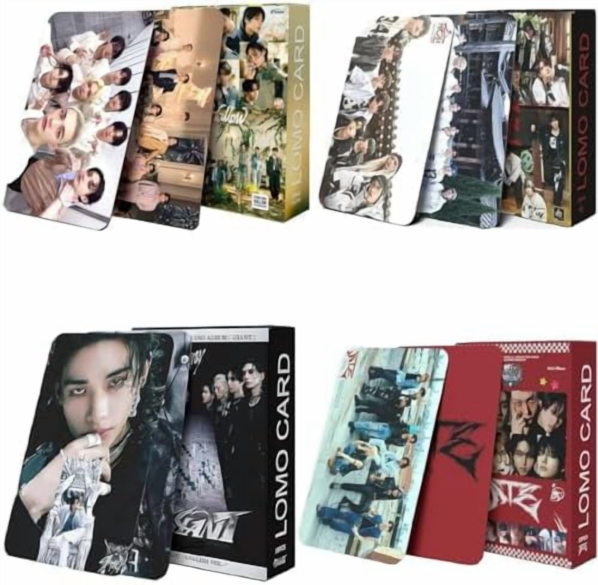 4Pack/220PCS Stray-K Photocards,2024-2025 Stray-K HOP Giant ATE Album ...