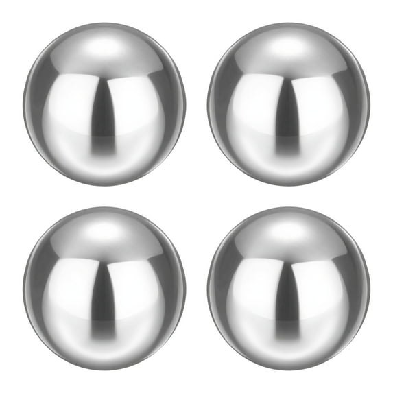 4Pack 28mm Bearing Balls, Solid Carbon Steel G1000 Precision Balls for ...