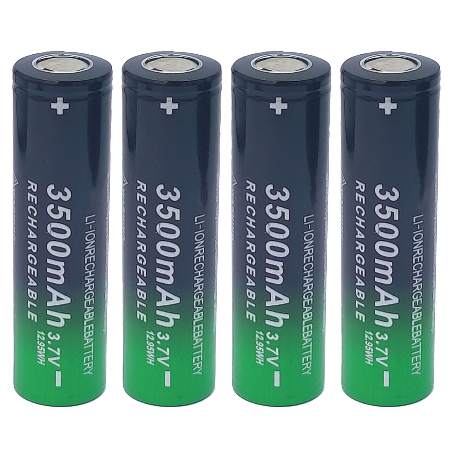 BATTEMALL 3500mAh Power Battery for Flashlights or Toys, 4 Pack ...
