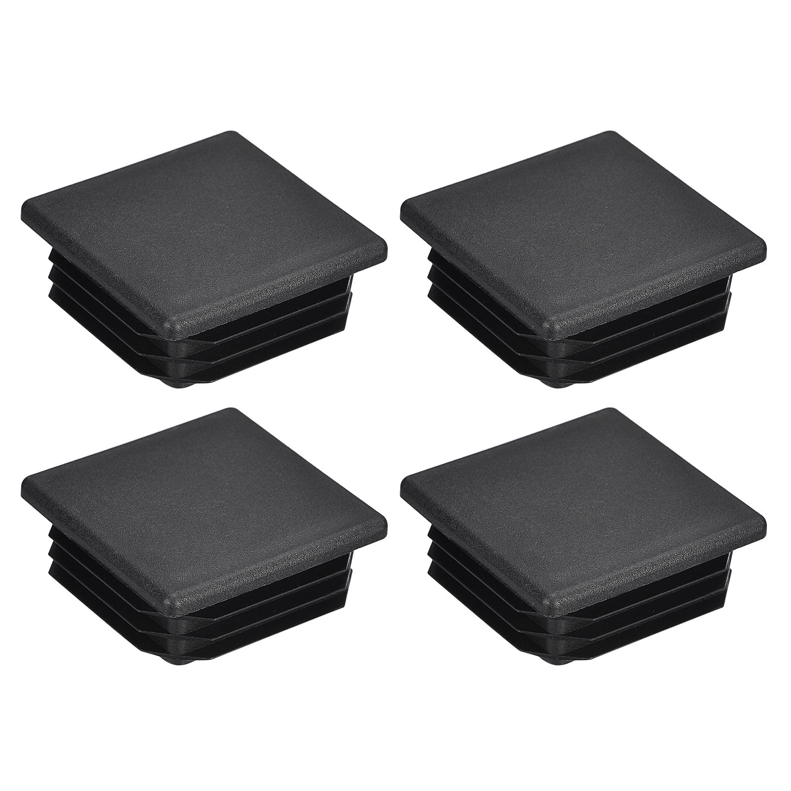 4Pack 50mmx50mm(1.97inch) Plastic Tubing Plug Square Post End Caps ...