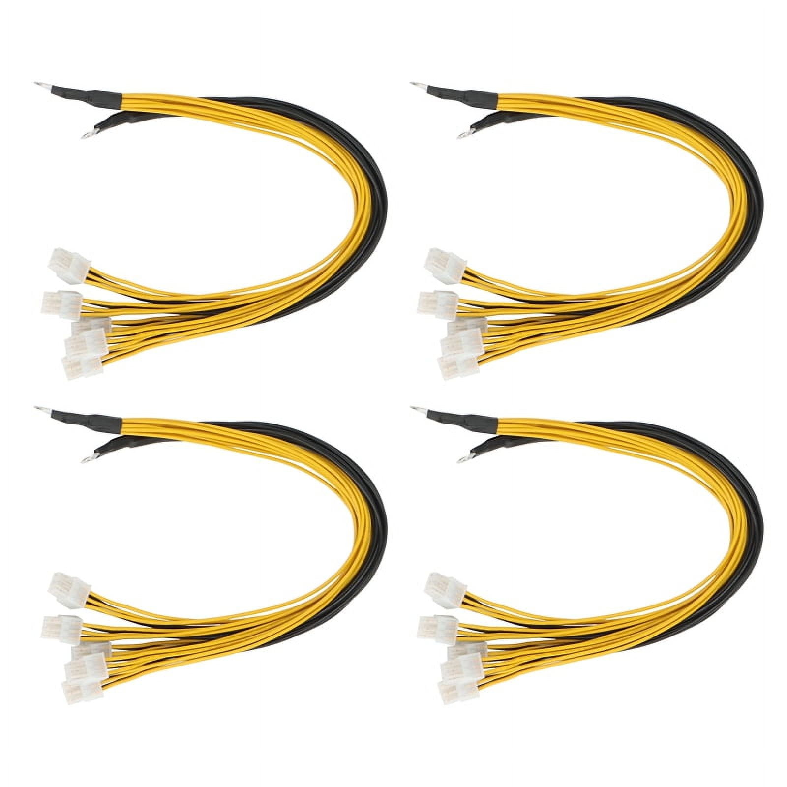 4Pack 6Pin Connector Server Power Supply Cable PCIe Express for ...