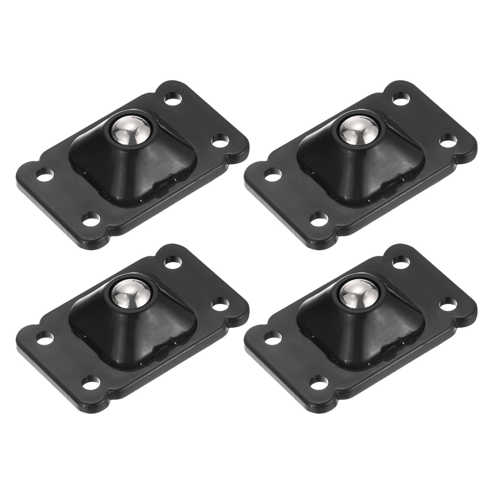 4Pack Adhesive Mini Caster Wheels, 360 Degree Swivel Universal Casters ...