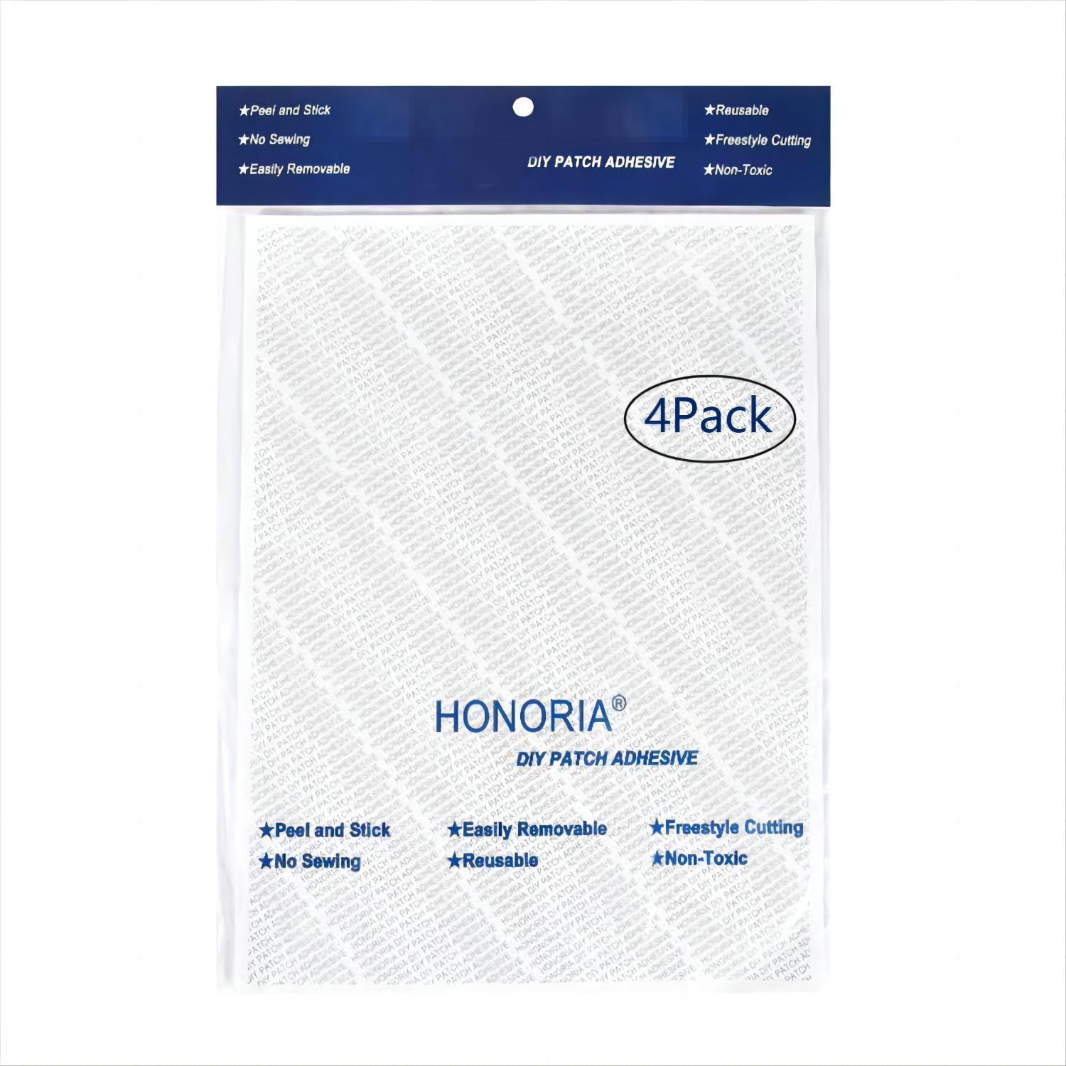 AIDFULL Patch Magic Adhesive 8.5x12 Inches Double Sided for Patches and ...