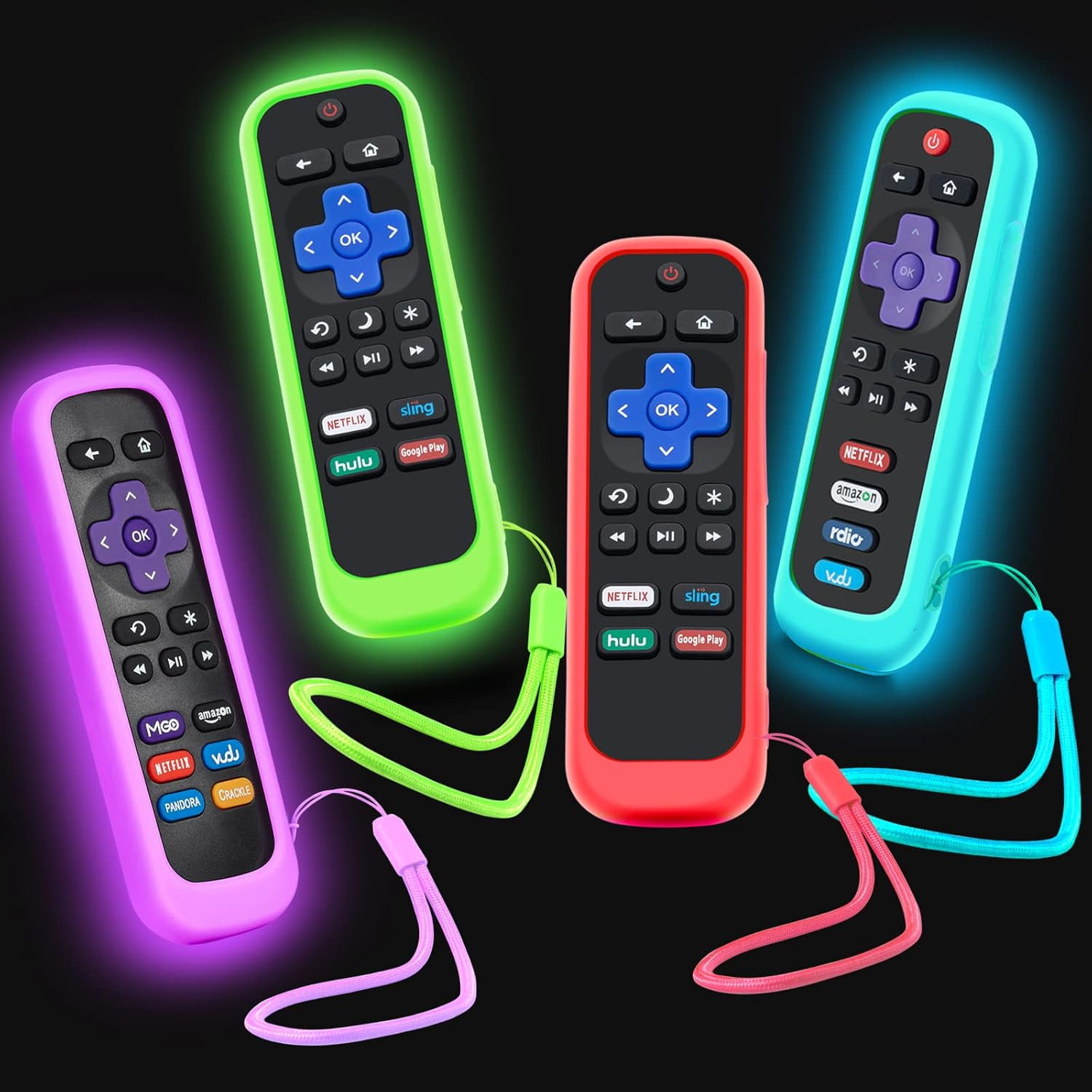 4Pack Case for Remote, Cover Hisense/TCL TV Steaming Stick/Express ...