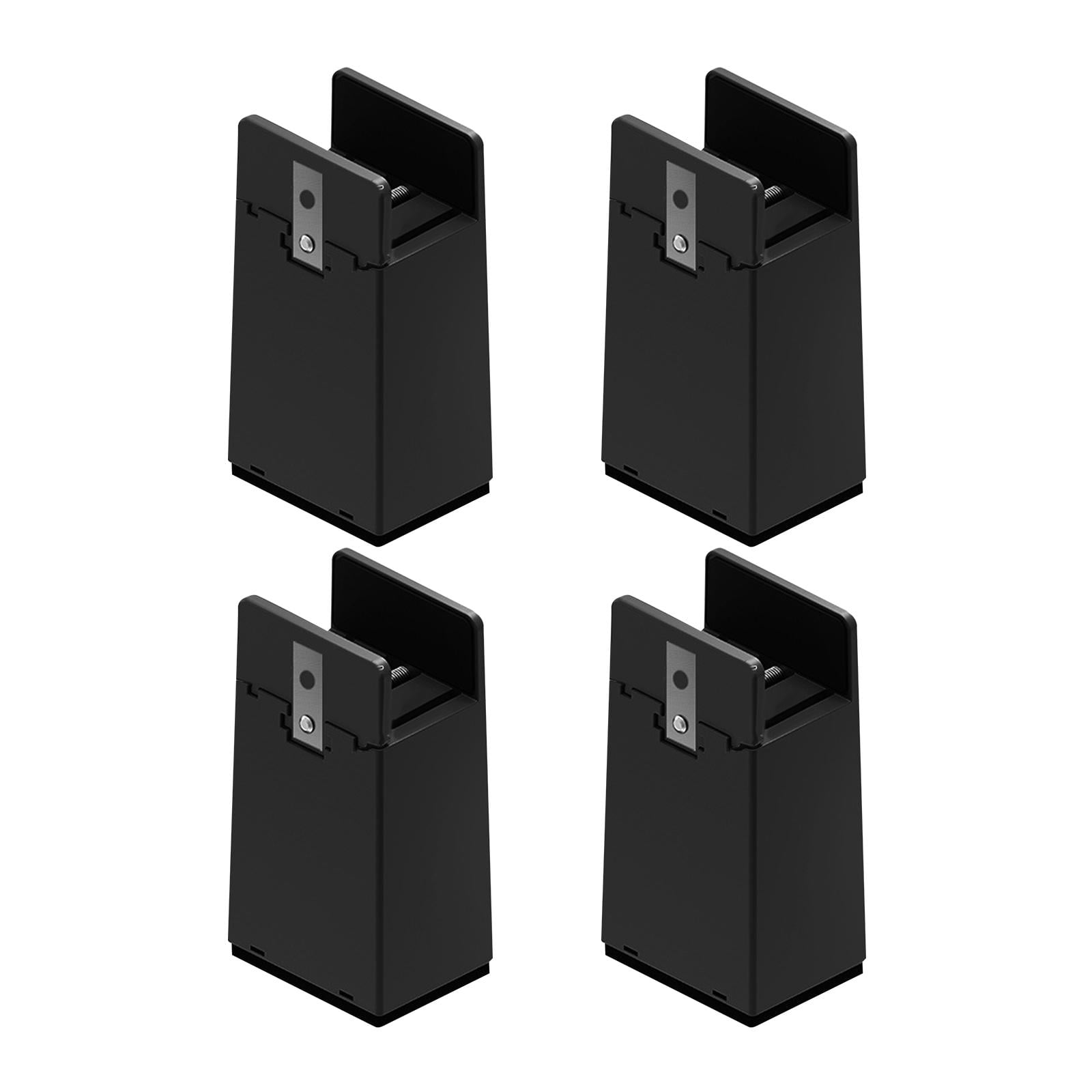 4Pack Adjustable Chair Leg Extend Furniture Lifts, Table Leg Extenders ...