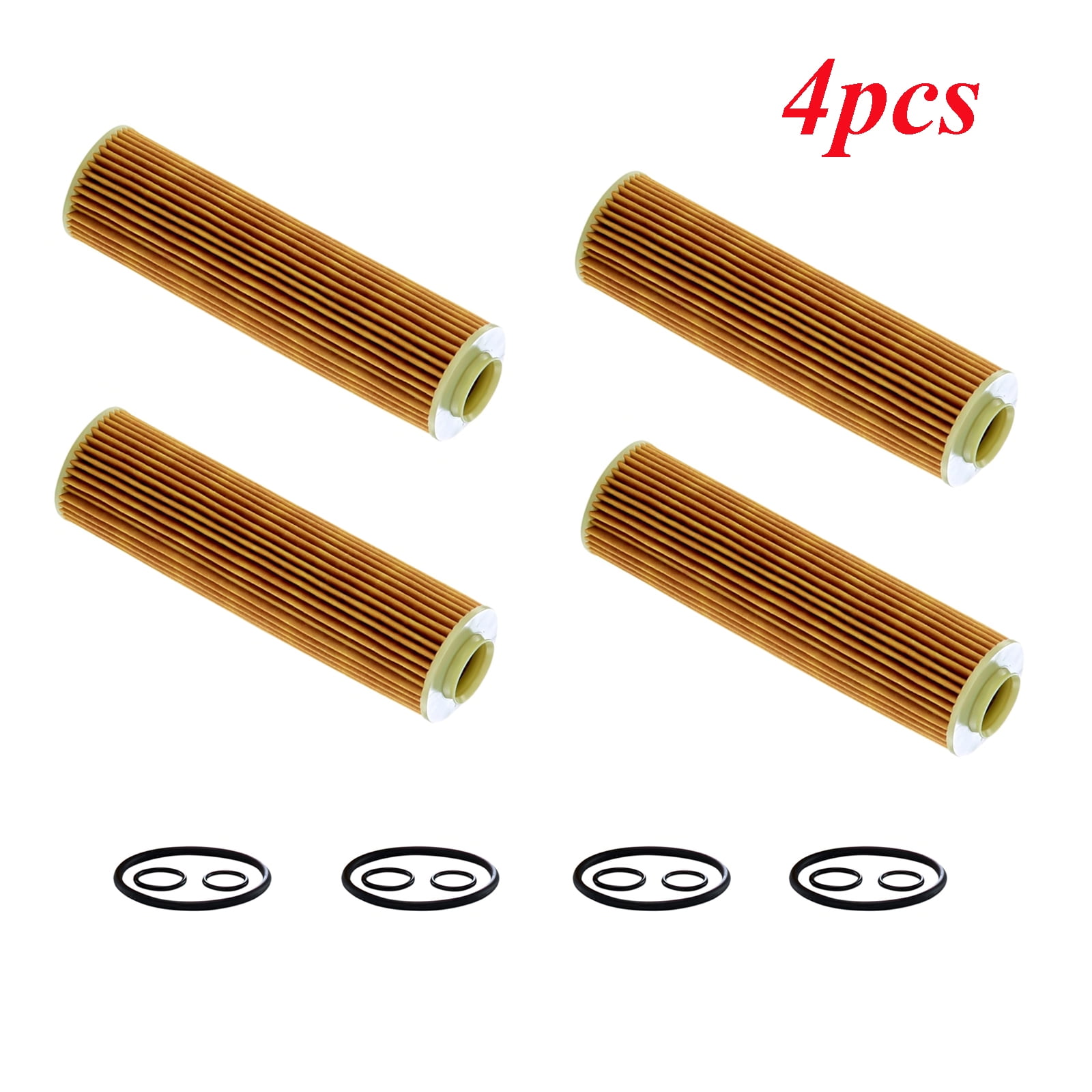 4Pack Engine Oil Filter Kit For Mercedes-Benz W204 C250 R172 SLK250 ...