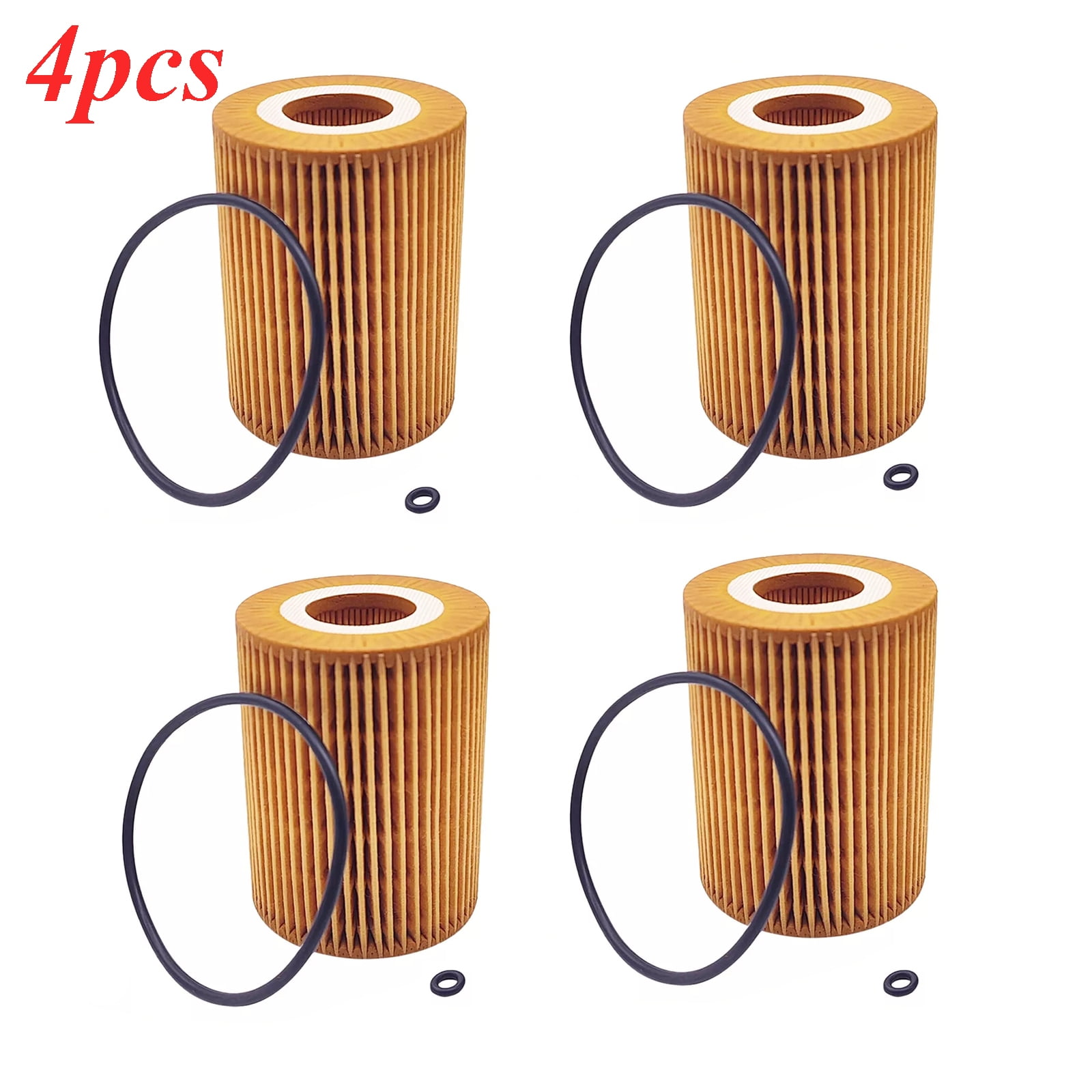 4Pack Engine Oil Filter for Mercedes-Benz E320 Dodge Freightliner Jeep ...