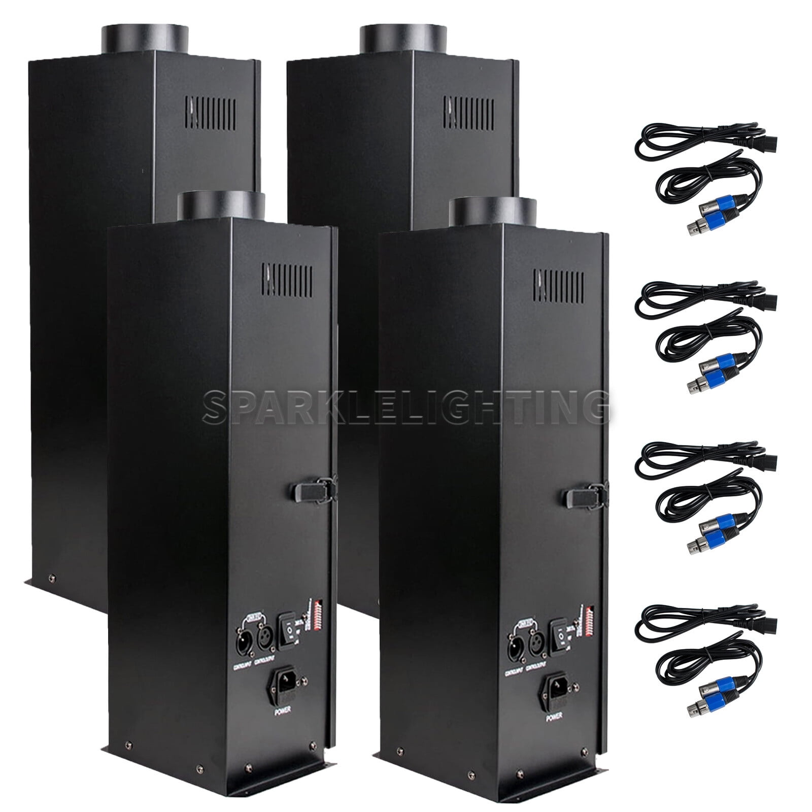 4Pack Fire Thrower Projector Stage Effect Flamethrower Machine DJ Disco ...