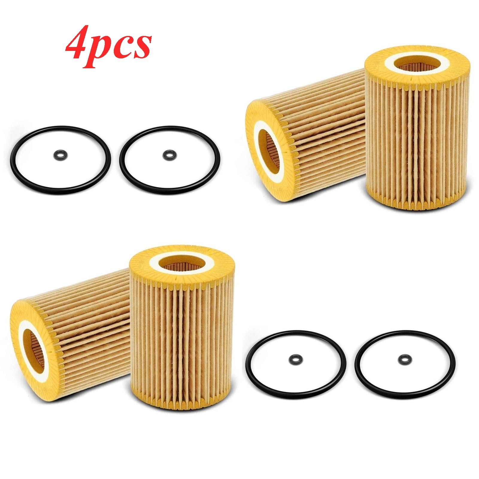 4Pack For Sprinter 2500 3500 Diesel Mercedes Bluetec CDI Oil Filter ...