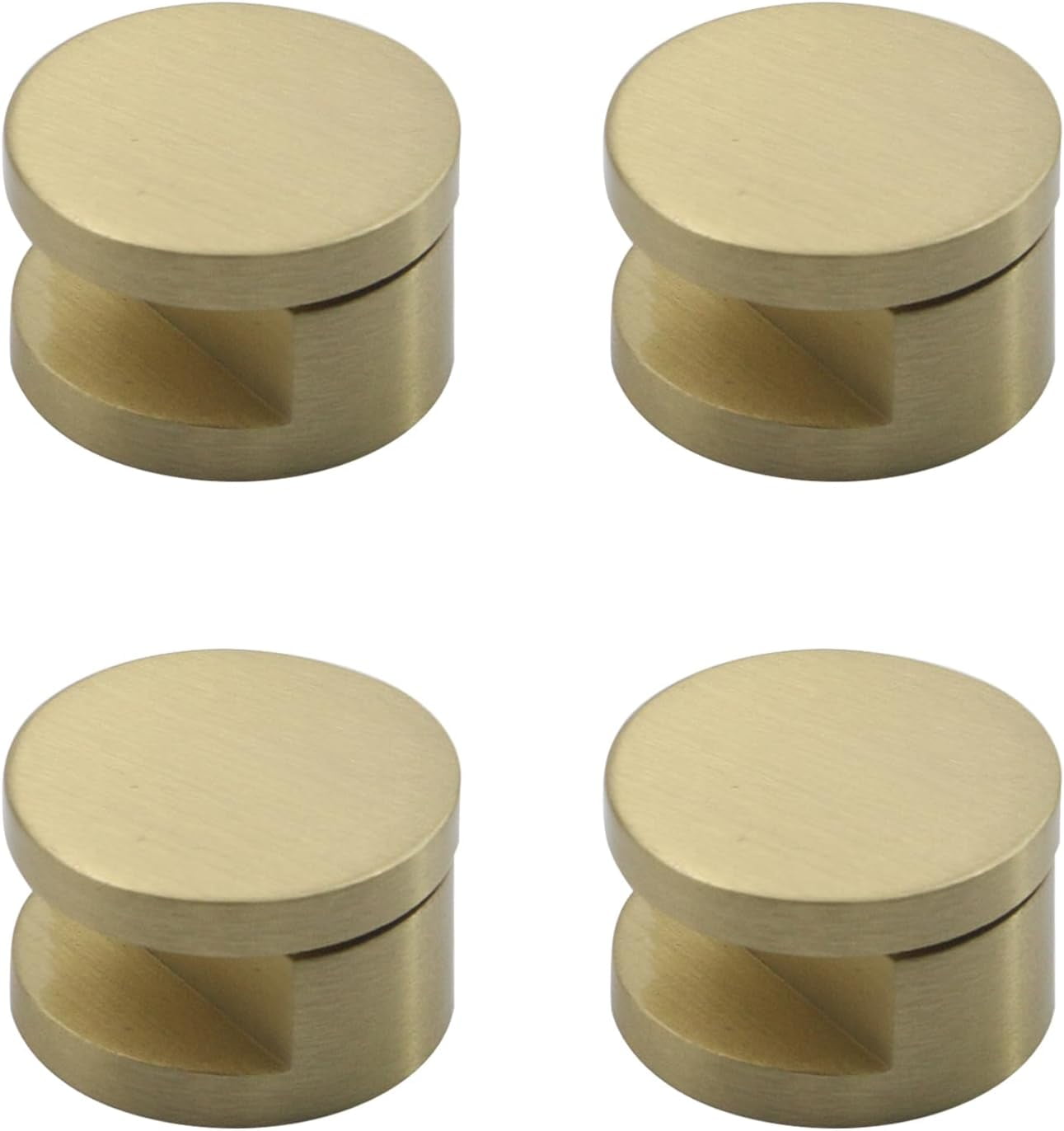 4Pack Gold Frameless Mirror Mounting Hardware Kit Brass Mirror Holders ...