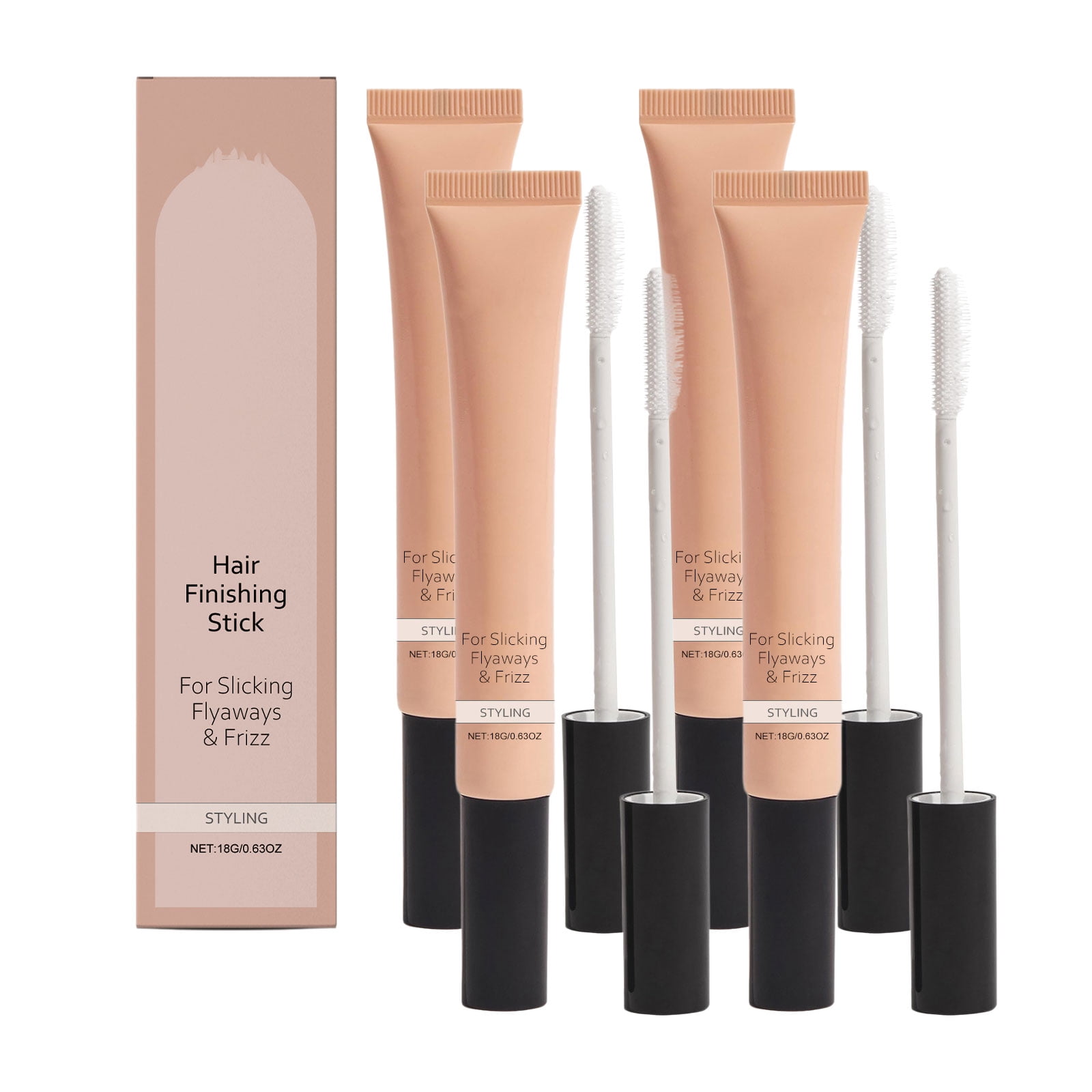 4Pack Hair Finishing Stick, Edge Control Stick for Flyaways, Baby Hairs ...