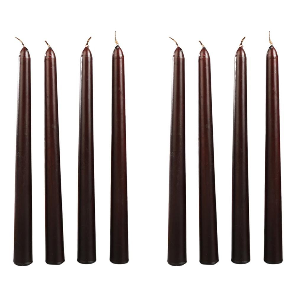 4Pack Halloween Black Bleeding Taper Candles,Tall Unscented Tapered ...