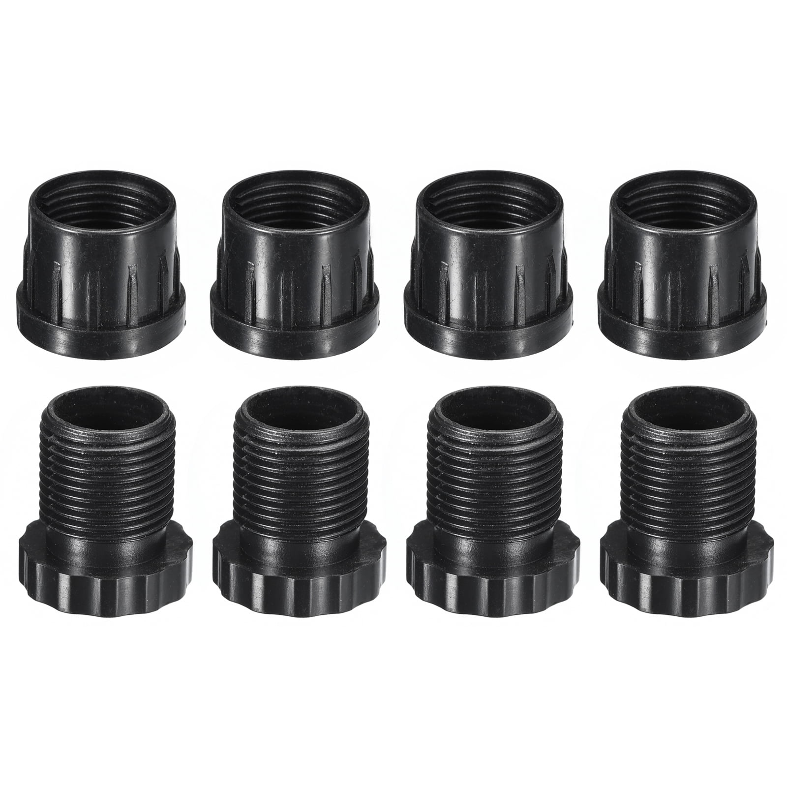 4Pack Inserts for Round Tubes with Leveling Feet, for 25mm/0.98" Dia ...