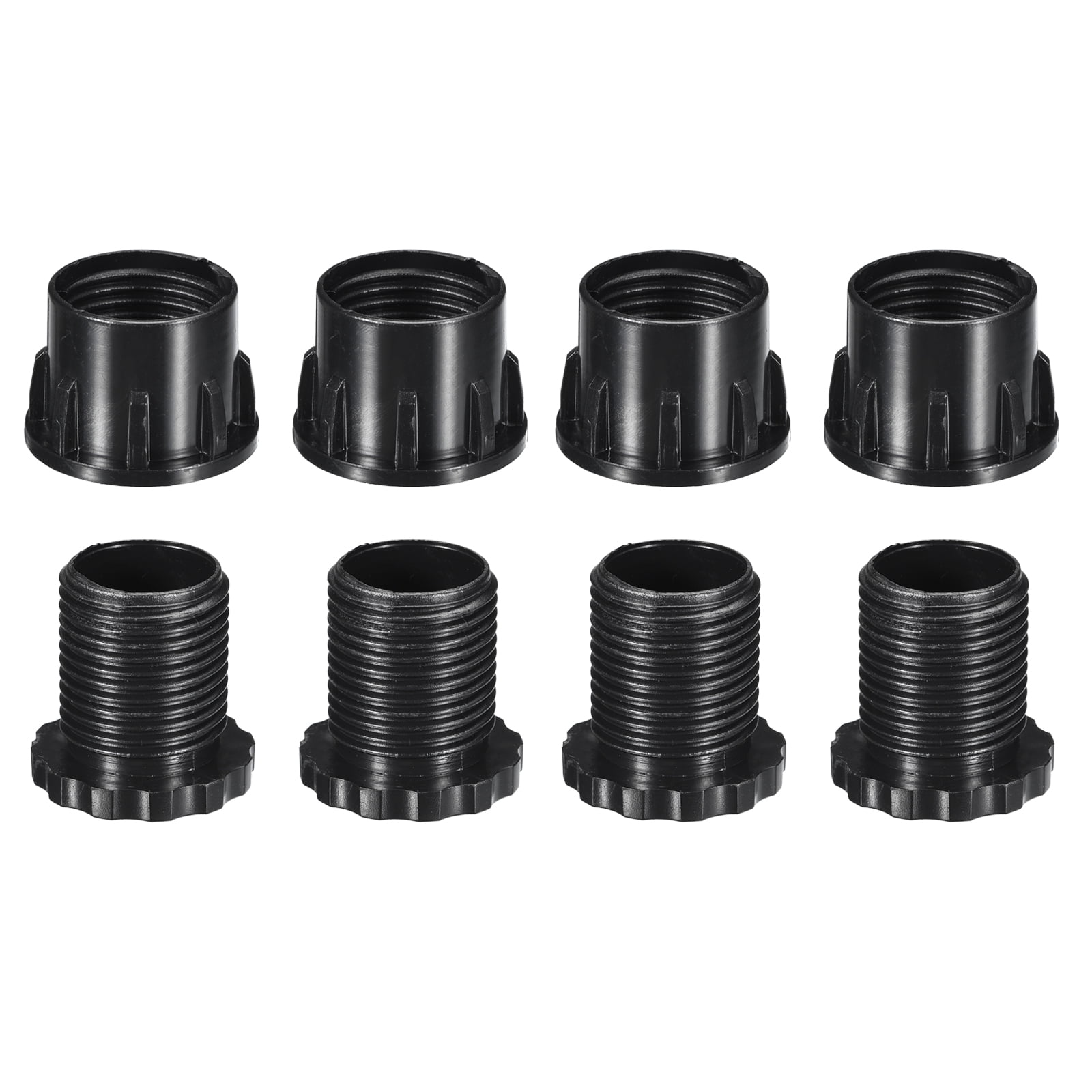 4Pack Inserts for Round Tubes with Leveling Feet, for 40mm/1.57" Dia ...