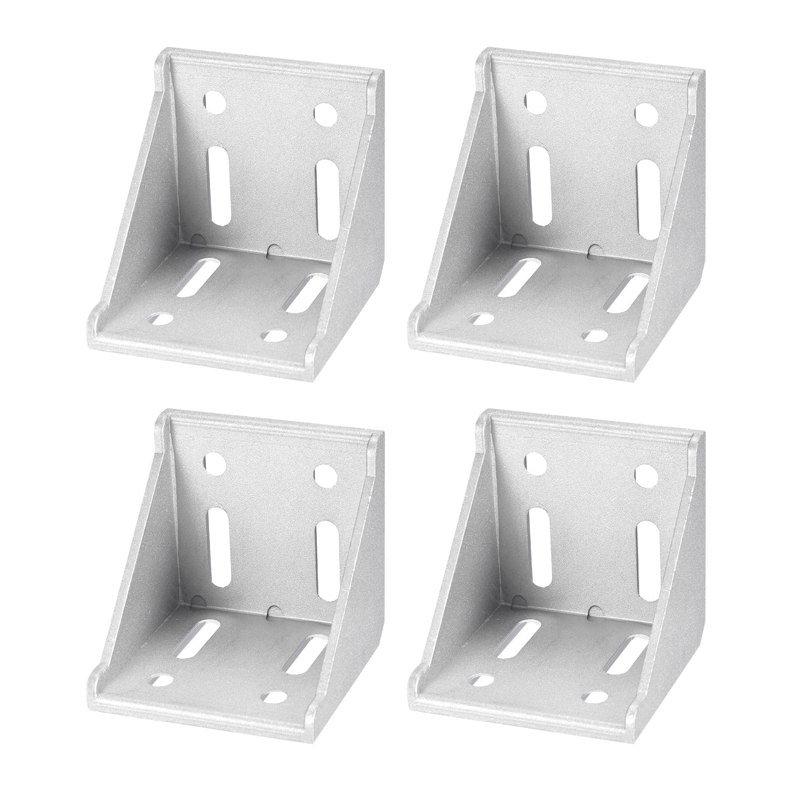 4Pack Inside Corner Bracket Gusset, 78x78x79mm 8080 for 4080/8080 Series Aluminum Extrusion ...