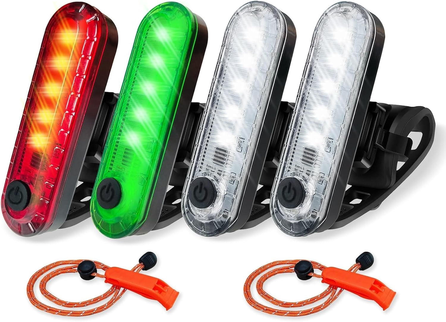 4Pack LED Navigation Lights Kit for Boat Kayak, Stern Light Battery ...