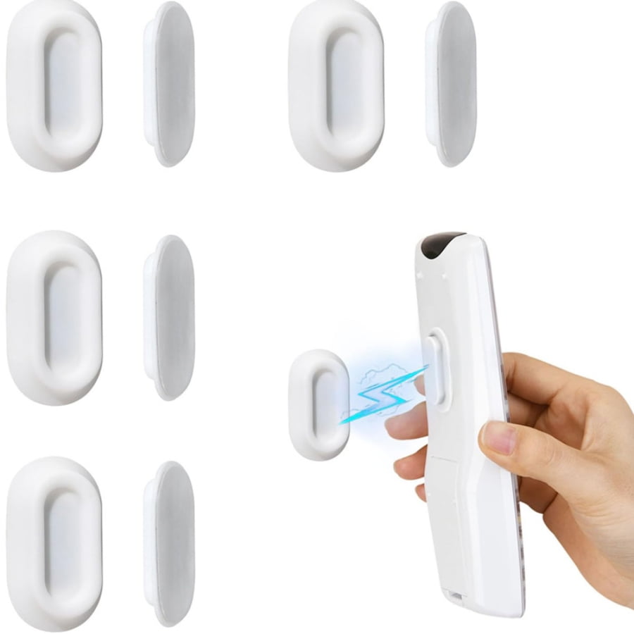 4Pack Magnetic Remote Control Holder Wall Mount, Upgraded Silicone ...