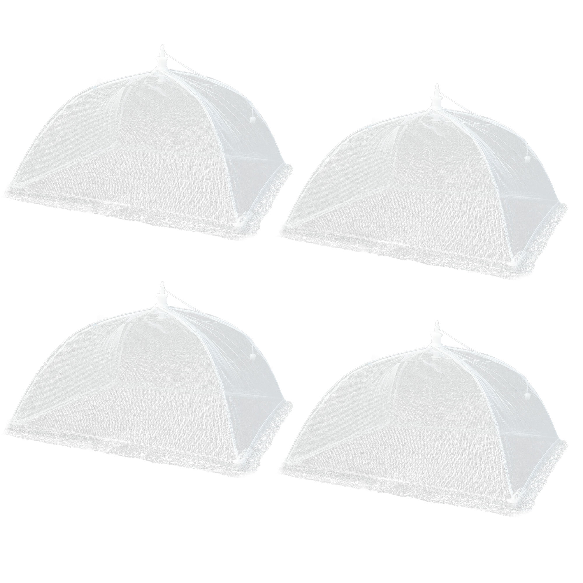 4Pack Mesh Food Covers 17inch, Outdoor Food Covers, Picnic Accessories ...