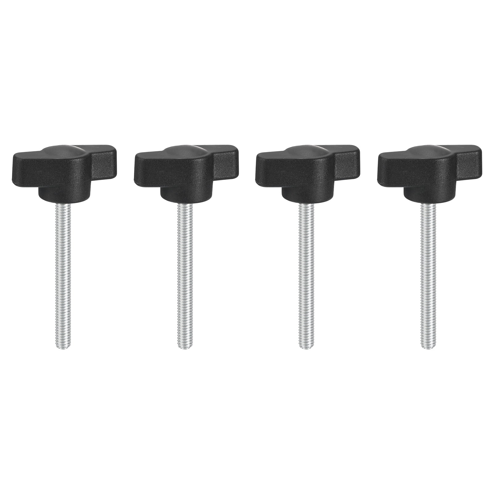 4Pack Metric Carbon Steel Clamping Screw Knob T Shaped Thumb Screws M4 ...