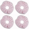 4Pack Microfiber Hair Drying Scrunchies Towel Fiber - for Curl Hair for ...