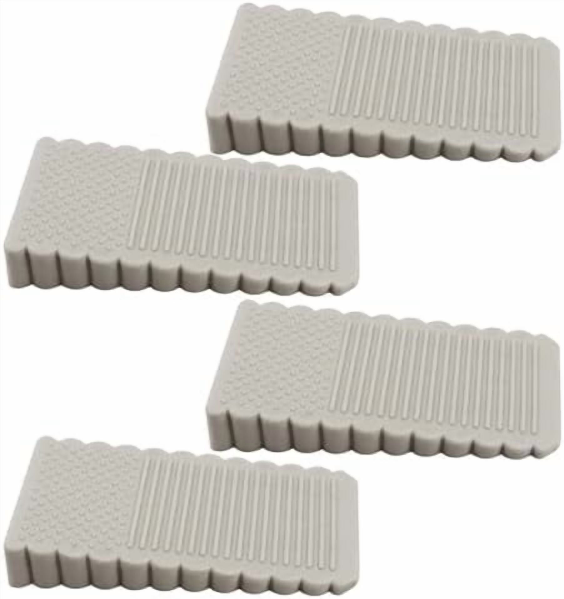 4Pack Mini Door Stoppers for Bottom of Door, TPE Door Stopper Wedge ...