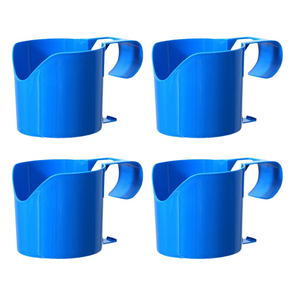 4Pack Pool Cup Holders, Non-Slip Drink Holders, Poolside Cup Holder for ...