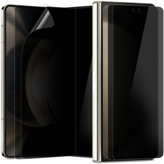 4Pack Privacy Screen Protector for Samsung Galaxy Z Fold 5, Outer ...