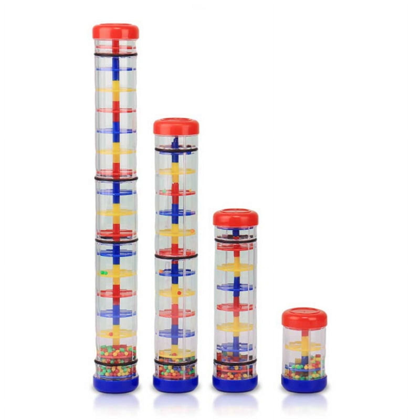 4Pack Rain Maker Stick Tube for Kids Rain Tube Rattle Tube Rain Stick ...