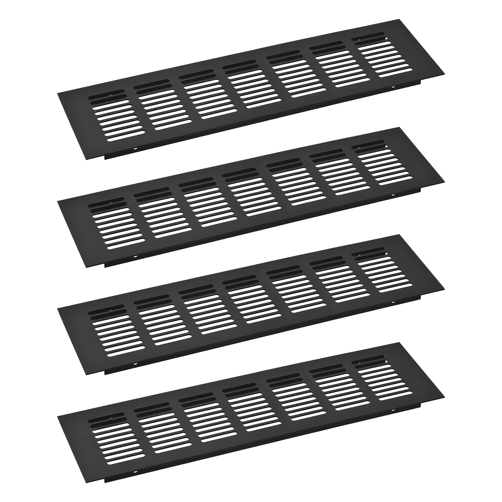 4Pack Rectangle Ventilation Grille Aluminum Alloy Mesh Air Vent Cover ...