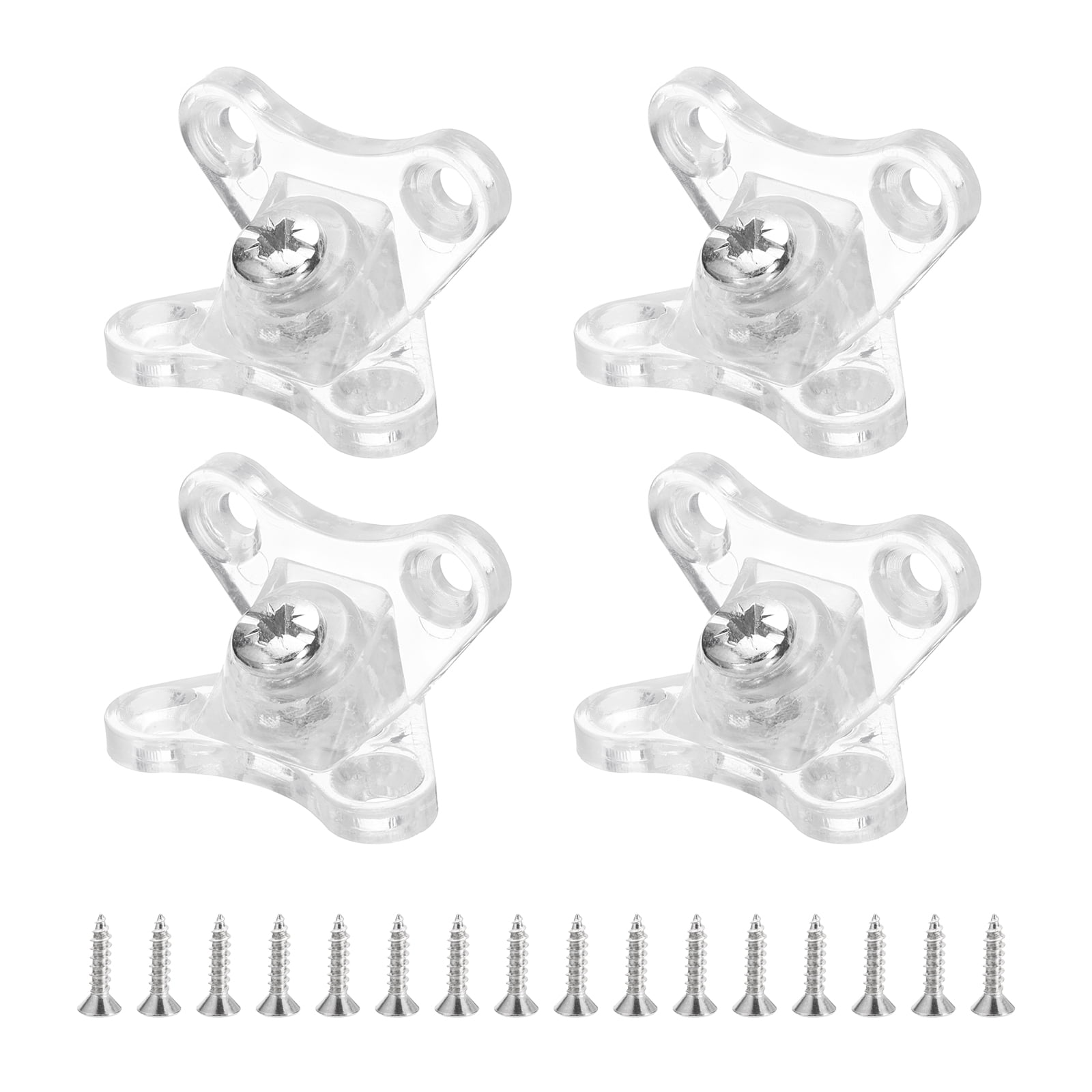 4Pack Removable Corner Brace, Metal Butterfly L Brackets Right Angle ...
