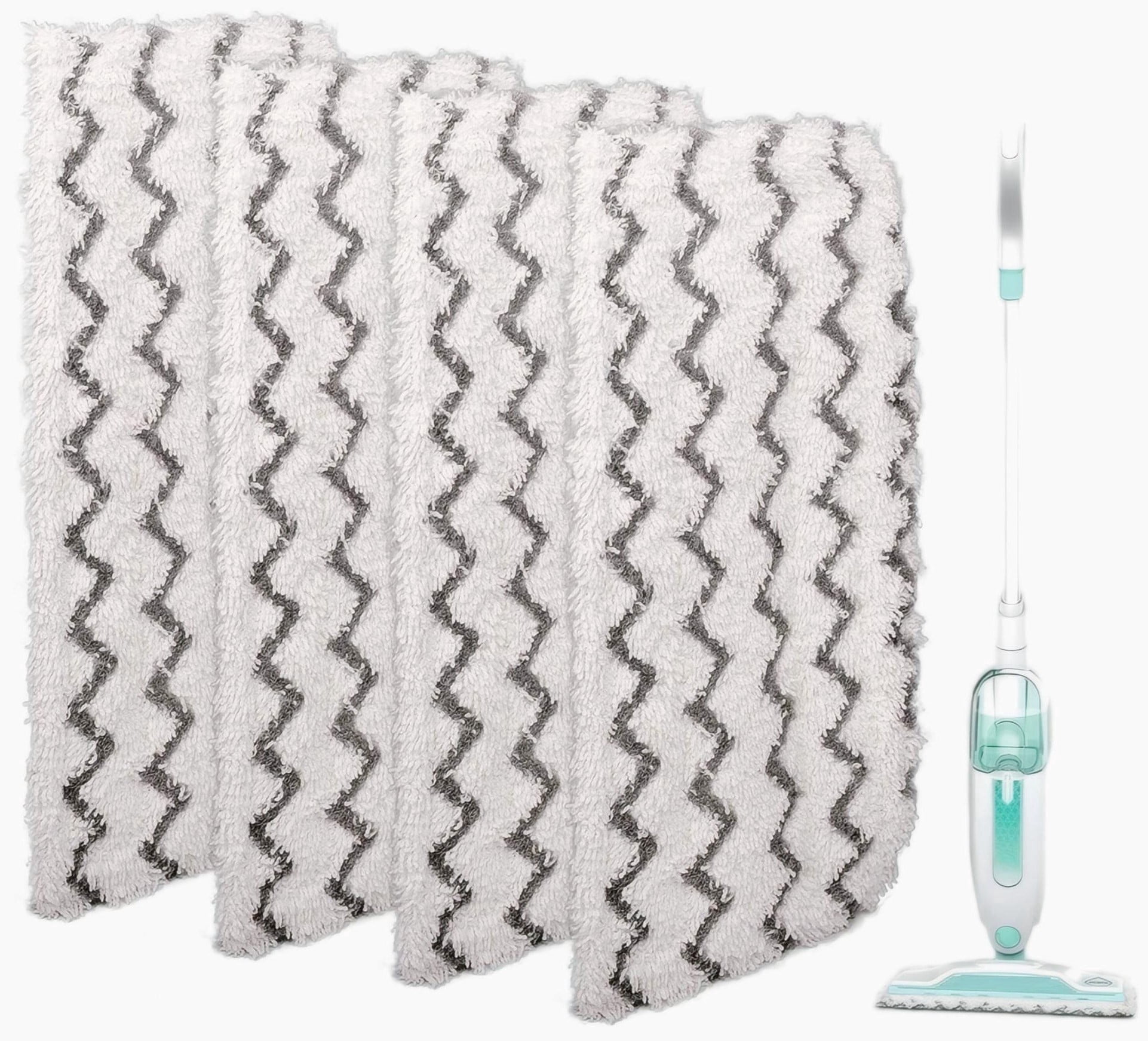 4 Pack Steam Mop Pads for Shark S1000 S1000A S2001 S1000WM S1000C ...