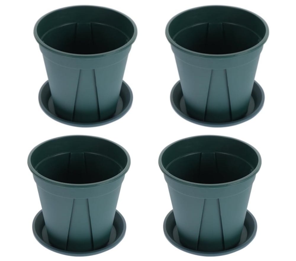 4Pack Root Control Pots,Large Desktop Stand Planter,Outdoor Plants ...