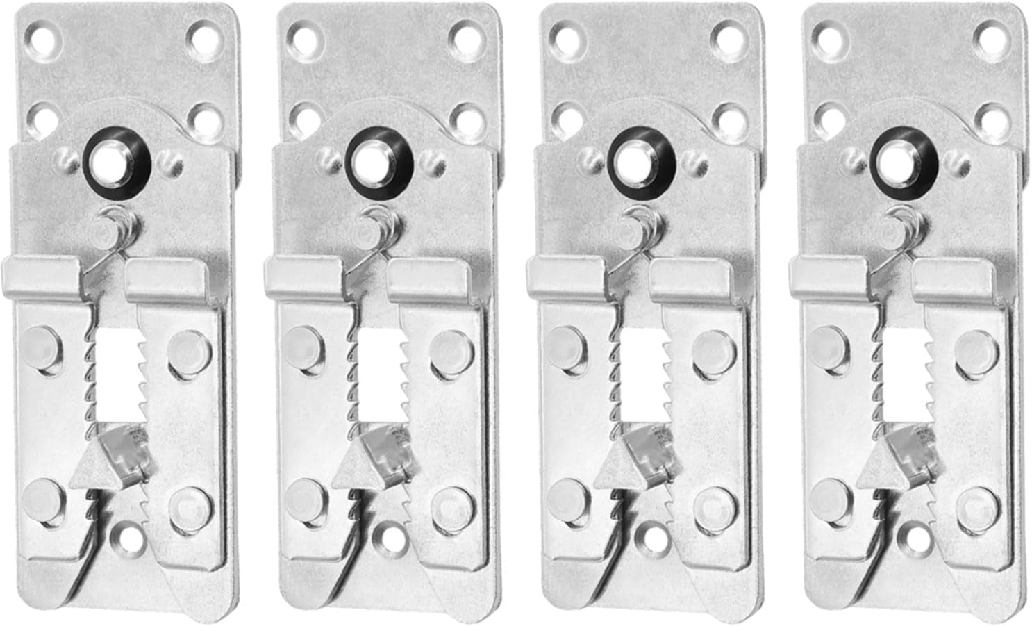 4Pack Sectional Couch Connector, 5.5inch × 2.2inch Galvanized Iron ...