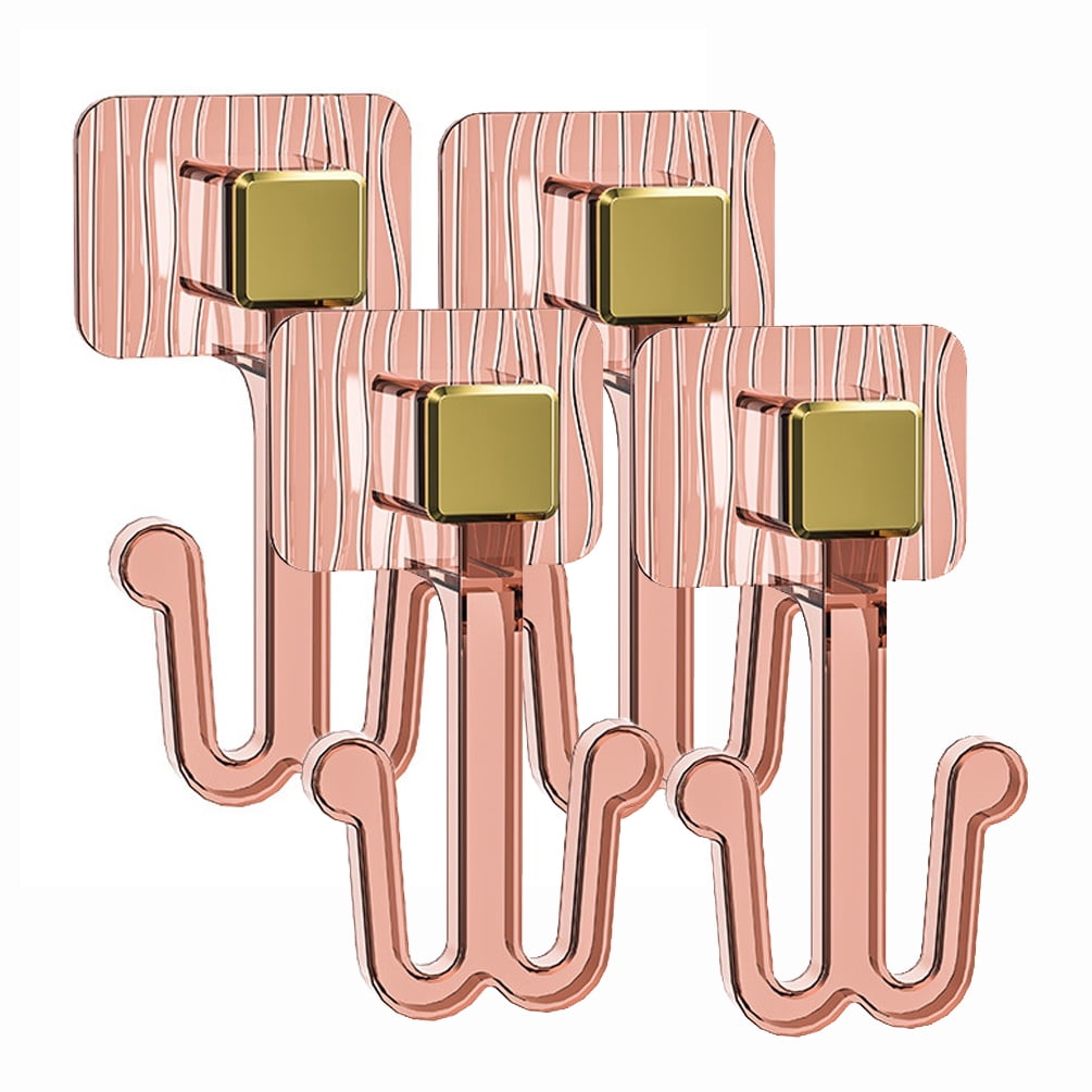 4Pack Slipper Holder, Slippers Organizer Wall Hanging Without Drilling ...