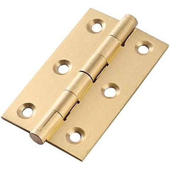 4Pack Solid Brass Cabinet Hinges Kitchen Cupboard Door Butt Hinges ...