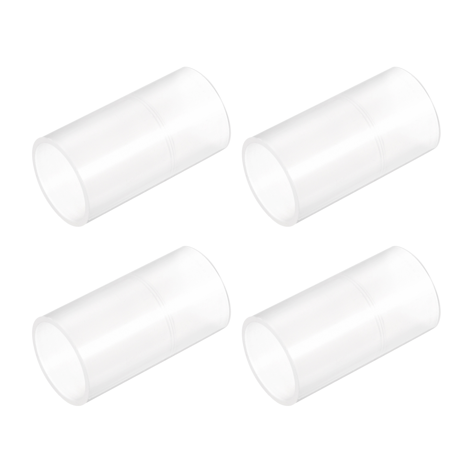 4Pack Straight PVC Pipe Fitting, 25/32"(20mm) for Home and Industrial ...