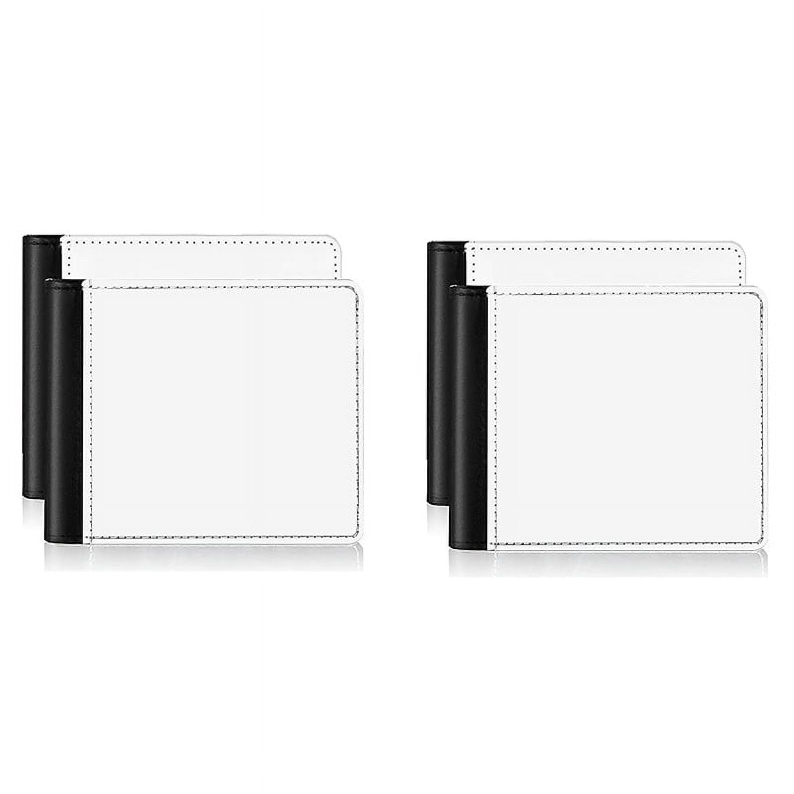 4Pack Sublimation Wallet Leather Blank Heat Transfer Sublimation ...