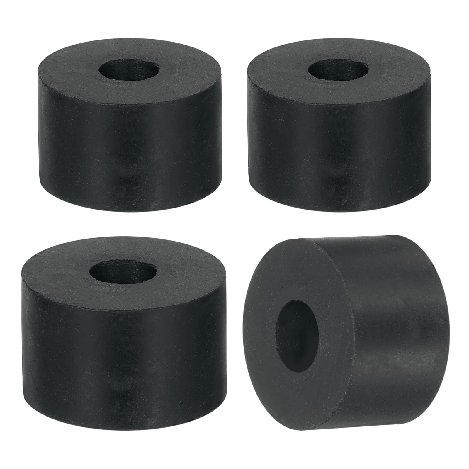 4Pack Thick Rubber Spacer, 1-9/16 Inch OD x 9/16 Inch ID x 1 Inch ...