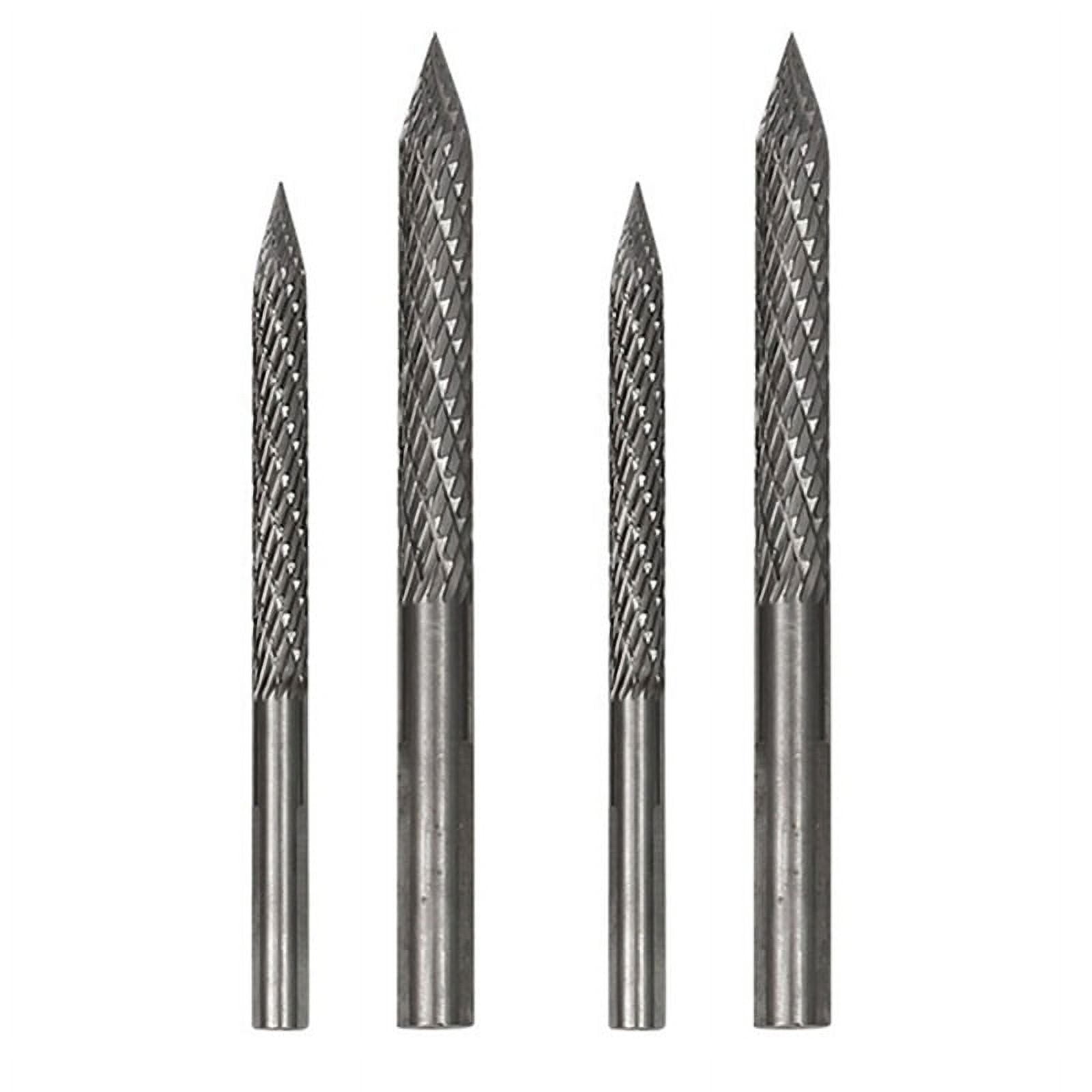4Pack Tire Bit Multi Sizes Tire Repair Carbide Burr Drill Bit Tire ...