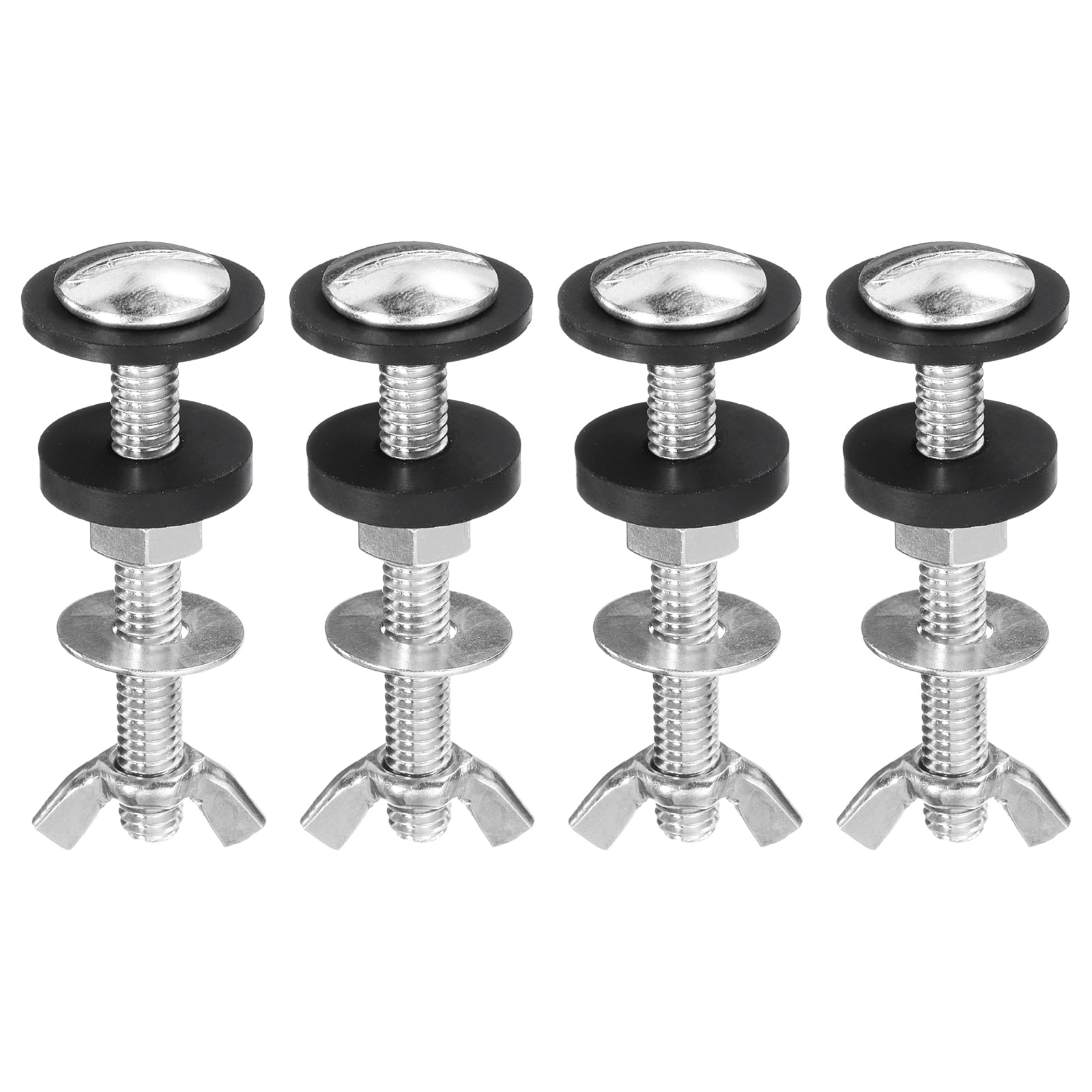 4Pack Toilet Tank to Bowl Bolts Repair Kit, Toilet Tank Bolts with Nuts ...