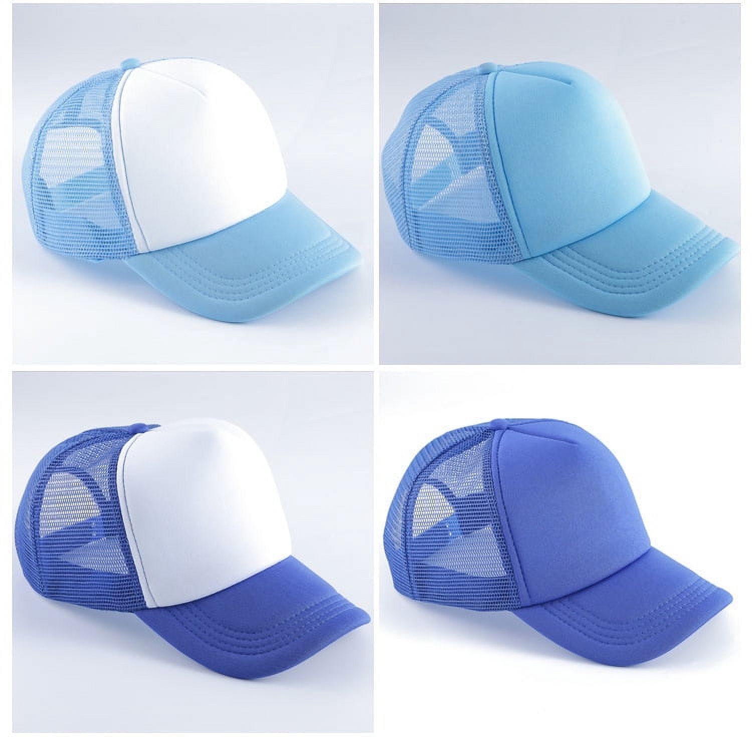 4Pack Unisex Toddler Kids Baseball Cap Baby Boy Girl Plain Cotton ...