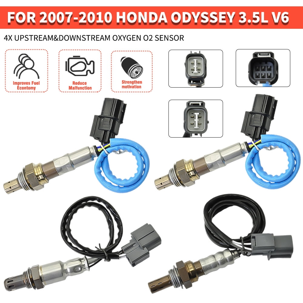 4Pack Upstream Downstream O2 Oxygen Sensor For 2007 2008 2009 2010 ...