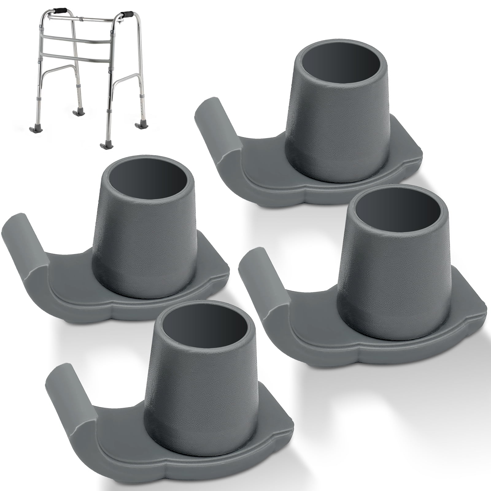 4Pack Walker Ski Glides, Universal Fit Walker feet Replacement, Walker ...