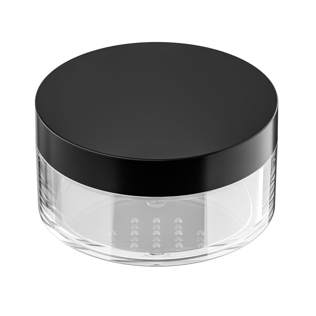 4Packs 10ml/0.34oz Portable Loose Powder Container Makeup Case Travel ...