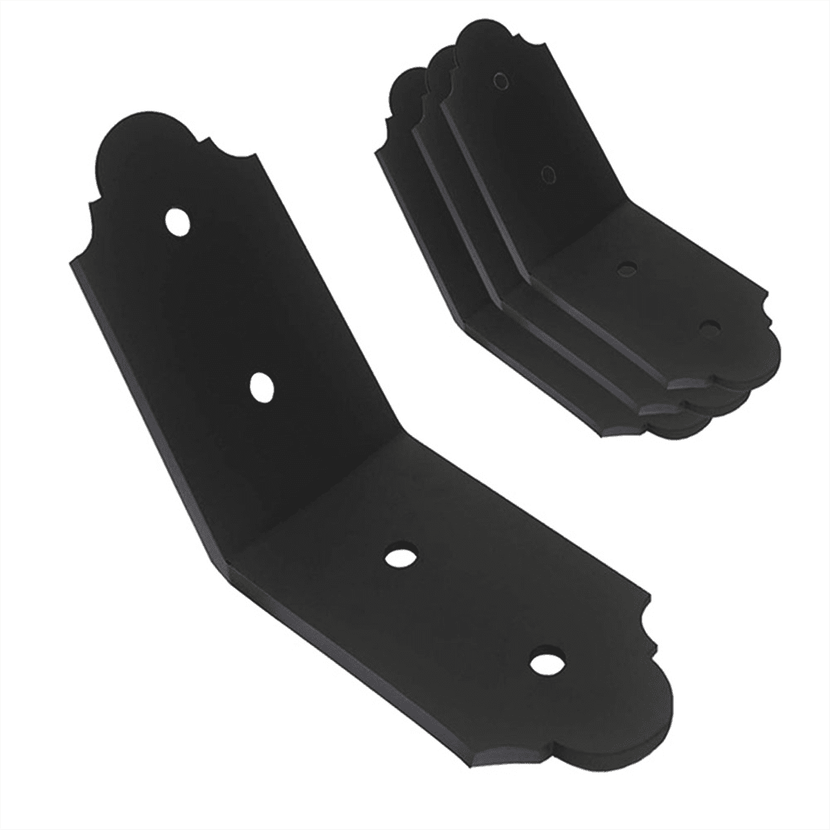 4Packs 135 Degree Angle Bracket Decorative Knee Braces, Duty Flush ...