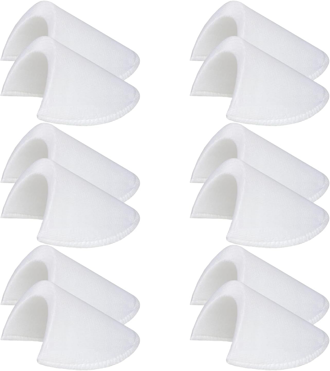 4Pairs/6Pairs/12Pairs Shoulder Pads Sewing Set-in Shoulder Pads Foam ...