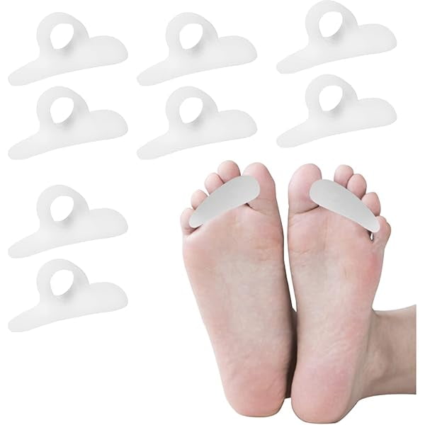 4Pairs Gel Hammer Toe Crest Cushions, Corrector Crests Relieve Foot ...