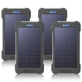4Patriots 4-Pack Outdoor Power Cell Bundle: Solar Light Source, 8 ...