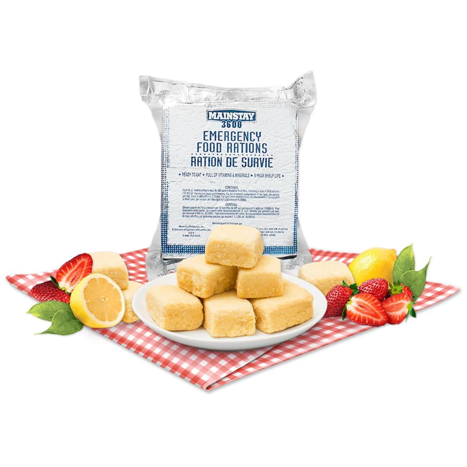 4Patriots Emergency Food Bars: Non-Perishable S.O.S Rations Designed to ...