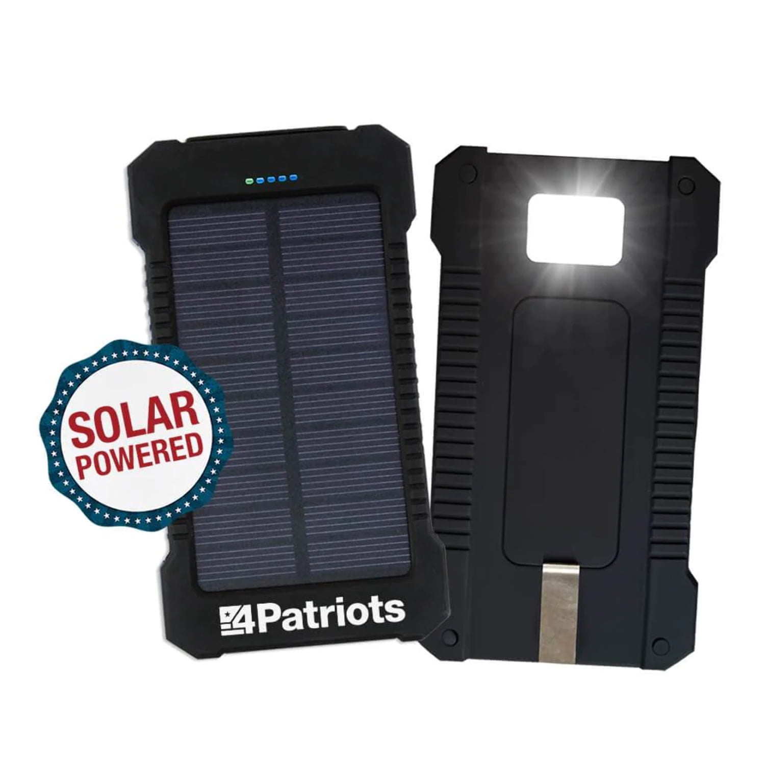 4Patriots Patriot Power Cell CX: Portable Solar Power Bank ...